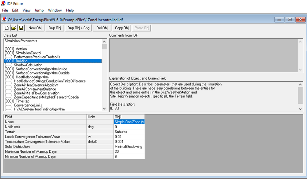 5 ways to edit EnergyPlus input files